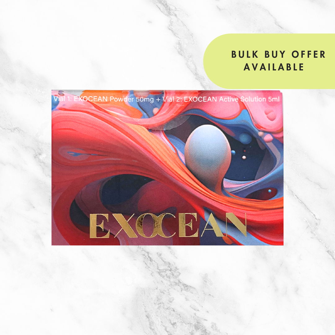 Exocean Exosomes 1x50mg + 5ml Vial – HUK Aesthetics