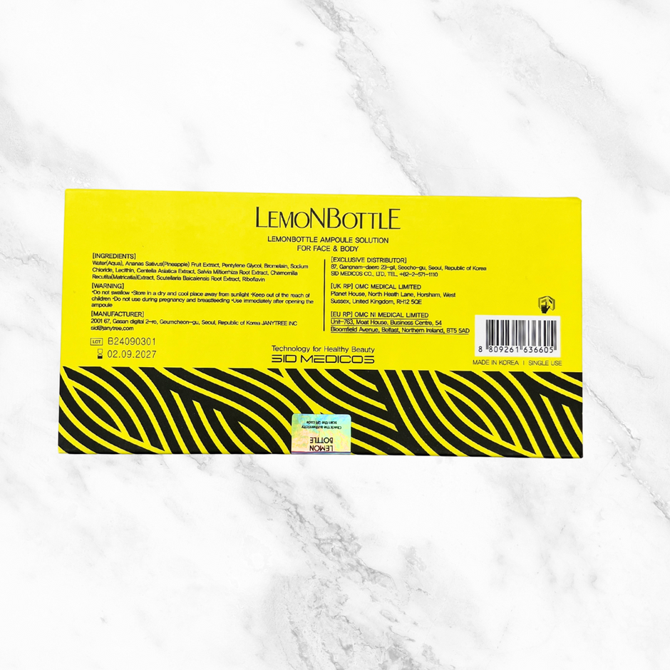 Buy Lemon-Bottle Injectables - Fat Dissolver Injections at HUK Aesthetics