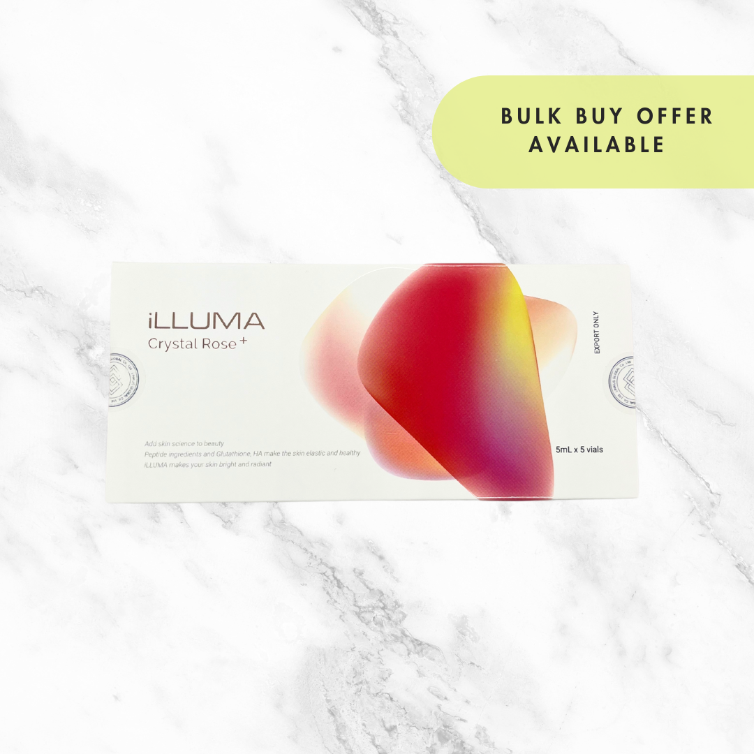 iLLUMA Crystal Rose 5x5ml | Advanced Bio-Revitalisation Ampoule for ...